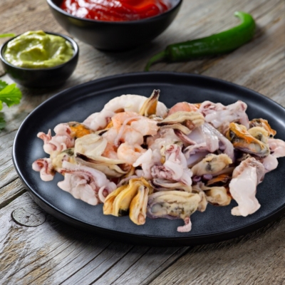 Misto mare milleusi con polpo - Bottega del Gelo